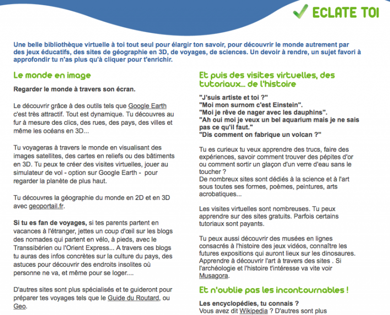 « Fais gaffe » : un site pour avertir les enfants et ados des dangers d ...