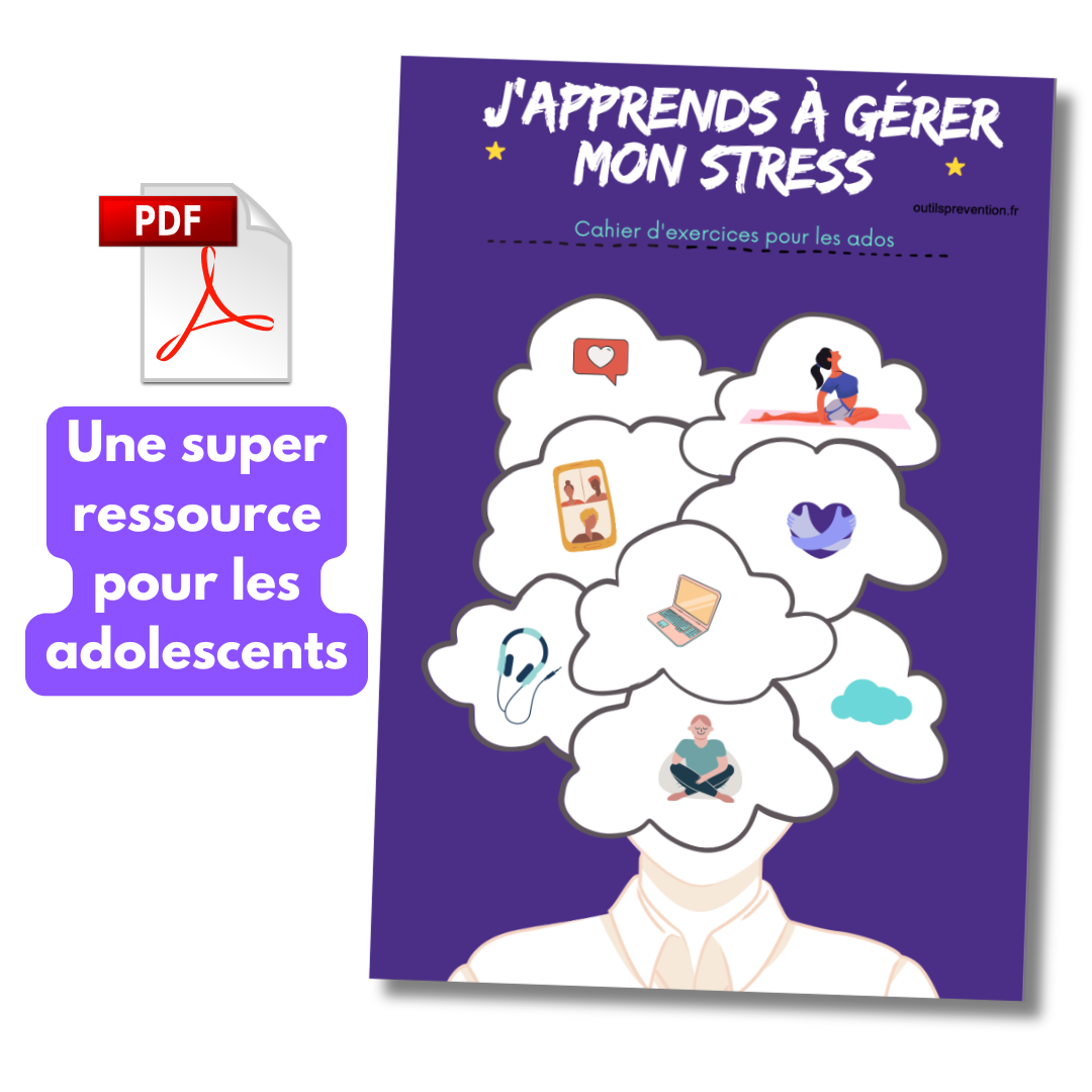 J’apprends à gérer mon stress – un cahier d’exercices pour les ados ...