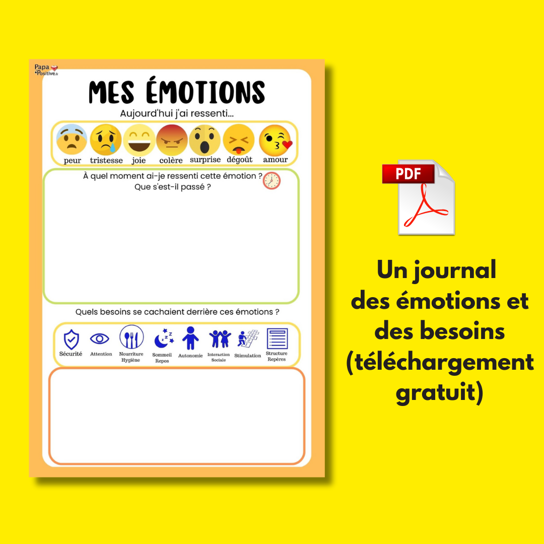 Le journal des émotions et des besoins (téléchargement gratuit) – Ado Zen